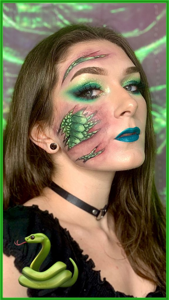 Snake Skin Face Paint - Courtney Beauty